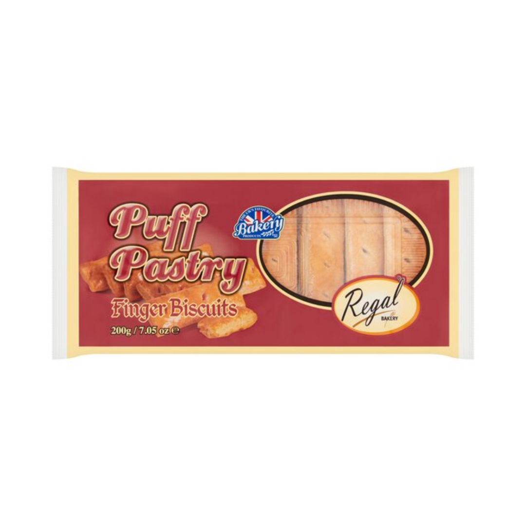 Regal Puff Pastry Finger Biscuits 200gr | London Grocery