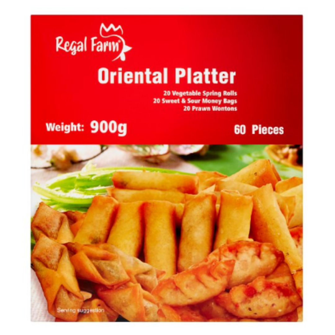Buy Regal Farm Oriental Platter 60 Pieces 900g x 1 Pack | London Grocery