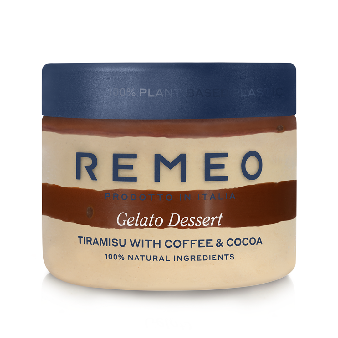 Remeo Gelato Tiramisu with Coffee & Cocoa 430ml | London Grocery
