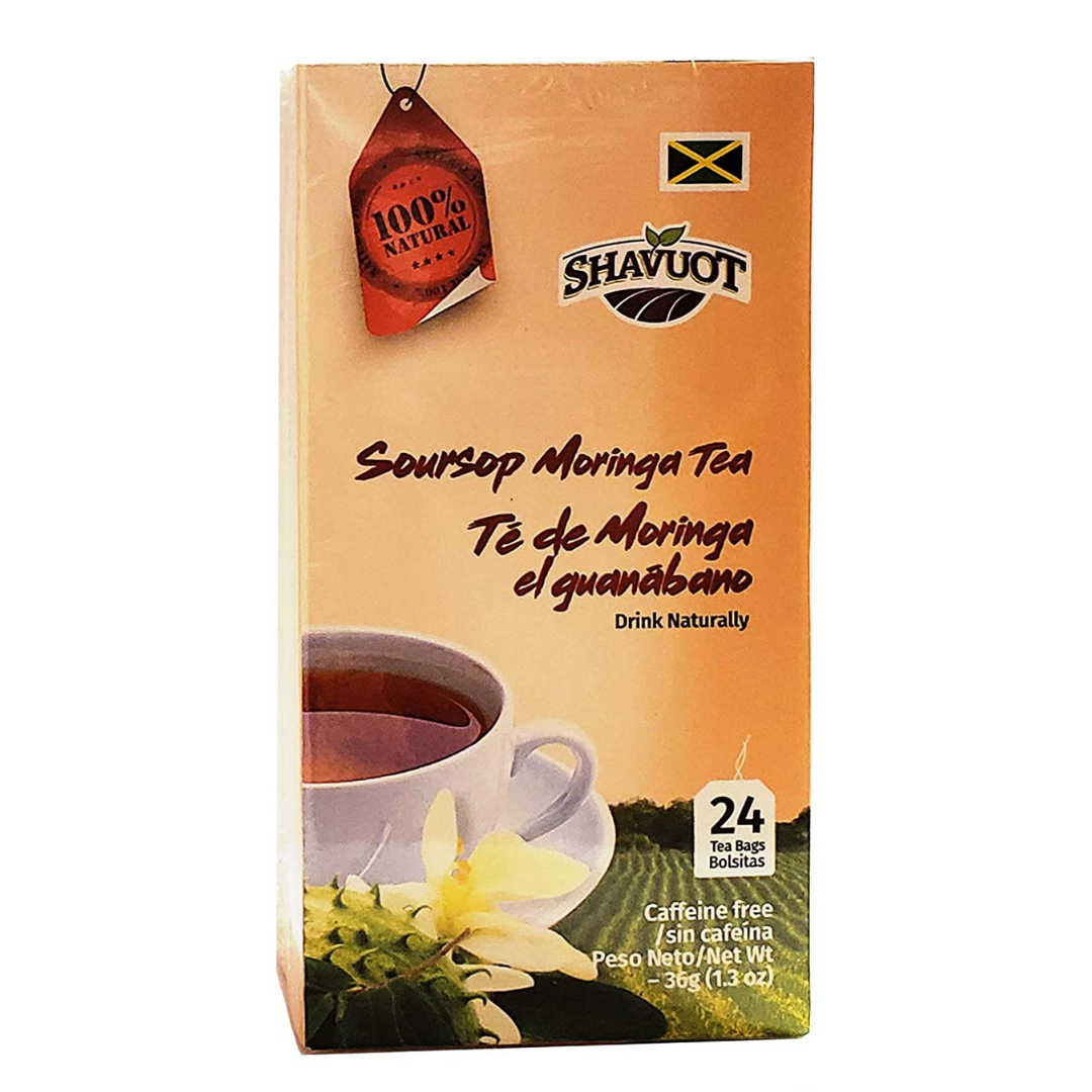 Buy Shavuot Soursop & Moringa 6 x 24’s | London Grocery
