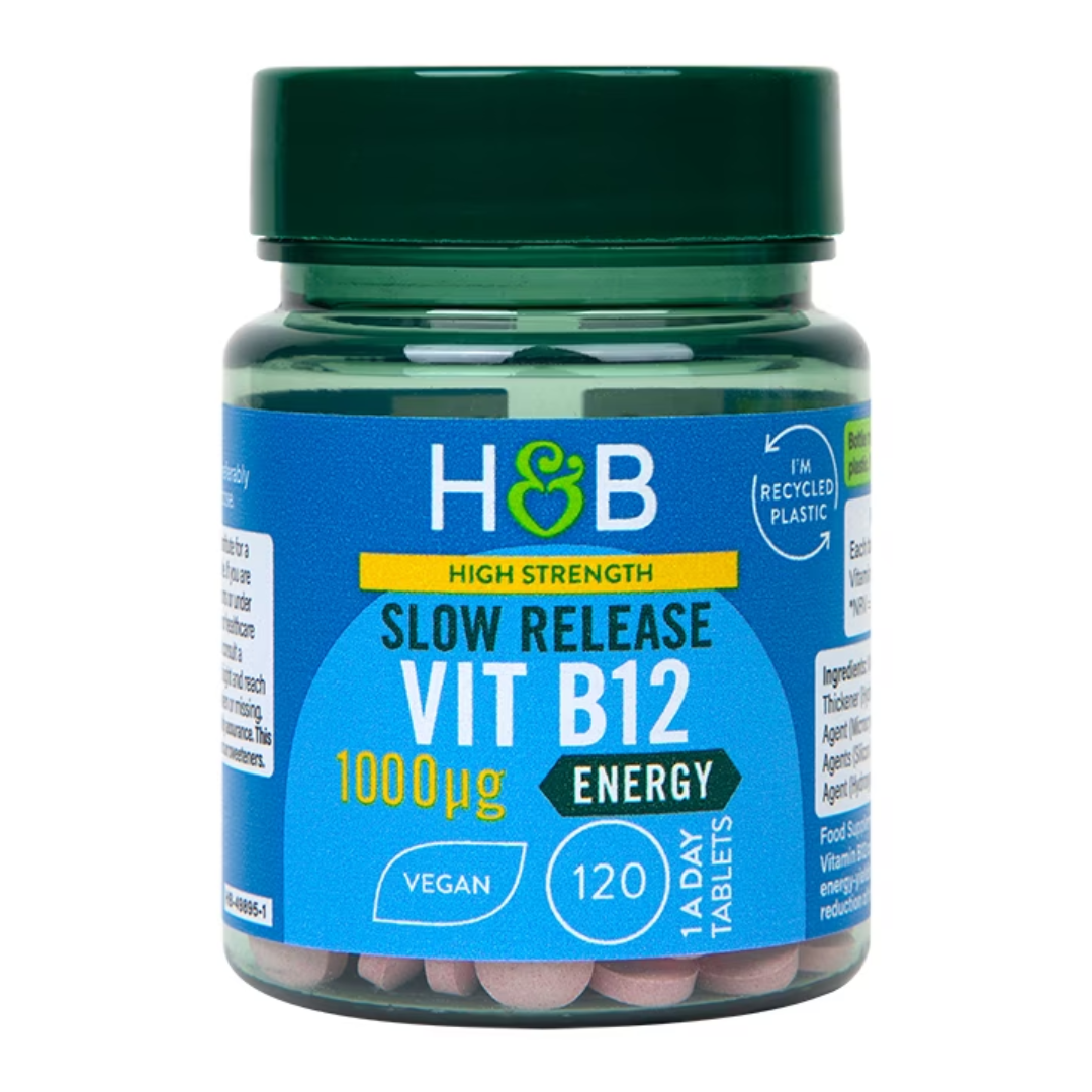 Buy Holland & Barrett High Strength Slow Release Vitamin B12 1000ug 120 ...
