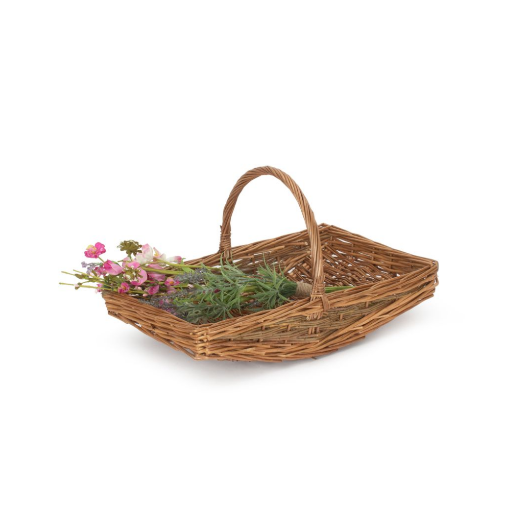 Buy Small Unpeeled Willow Garden Trug | London Grocery