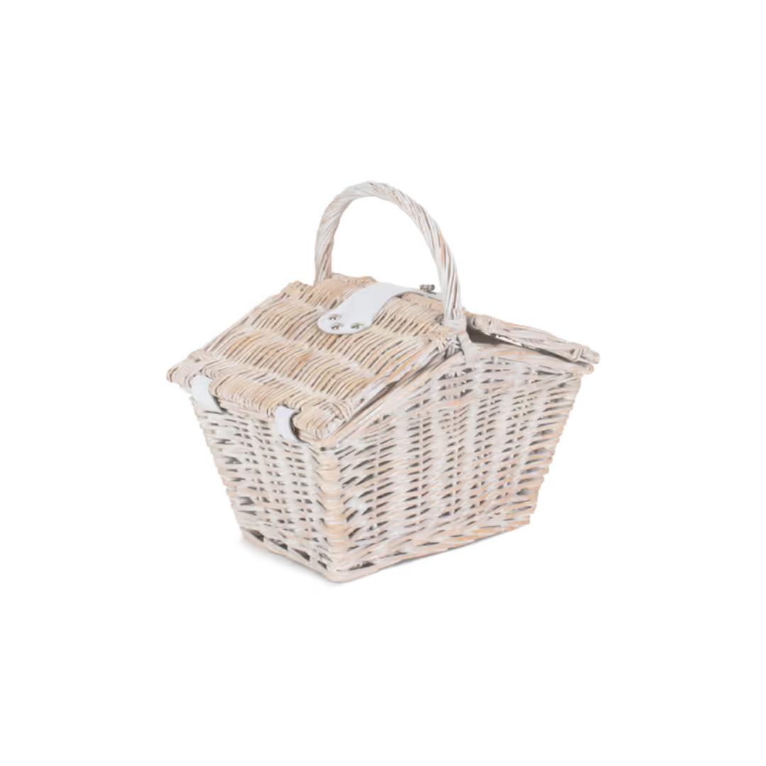 Buy Small White Elegant Hamper | London Grocery
