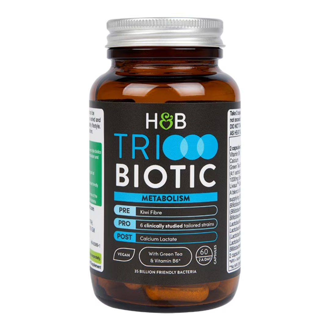 Buy Holland & Barrett Tribiotics Metabolism 60 Capsules | London Grocery