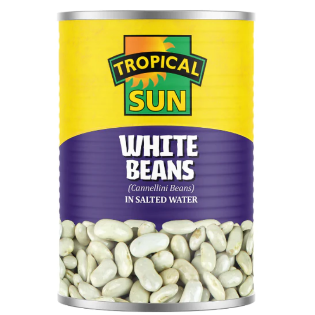 Buy Tropical Sun White Kidney Beans 12 x 400g | London Grocery