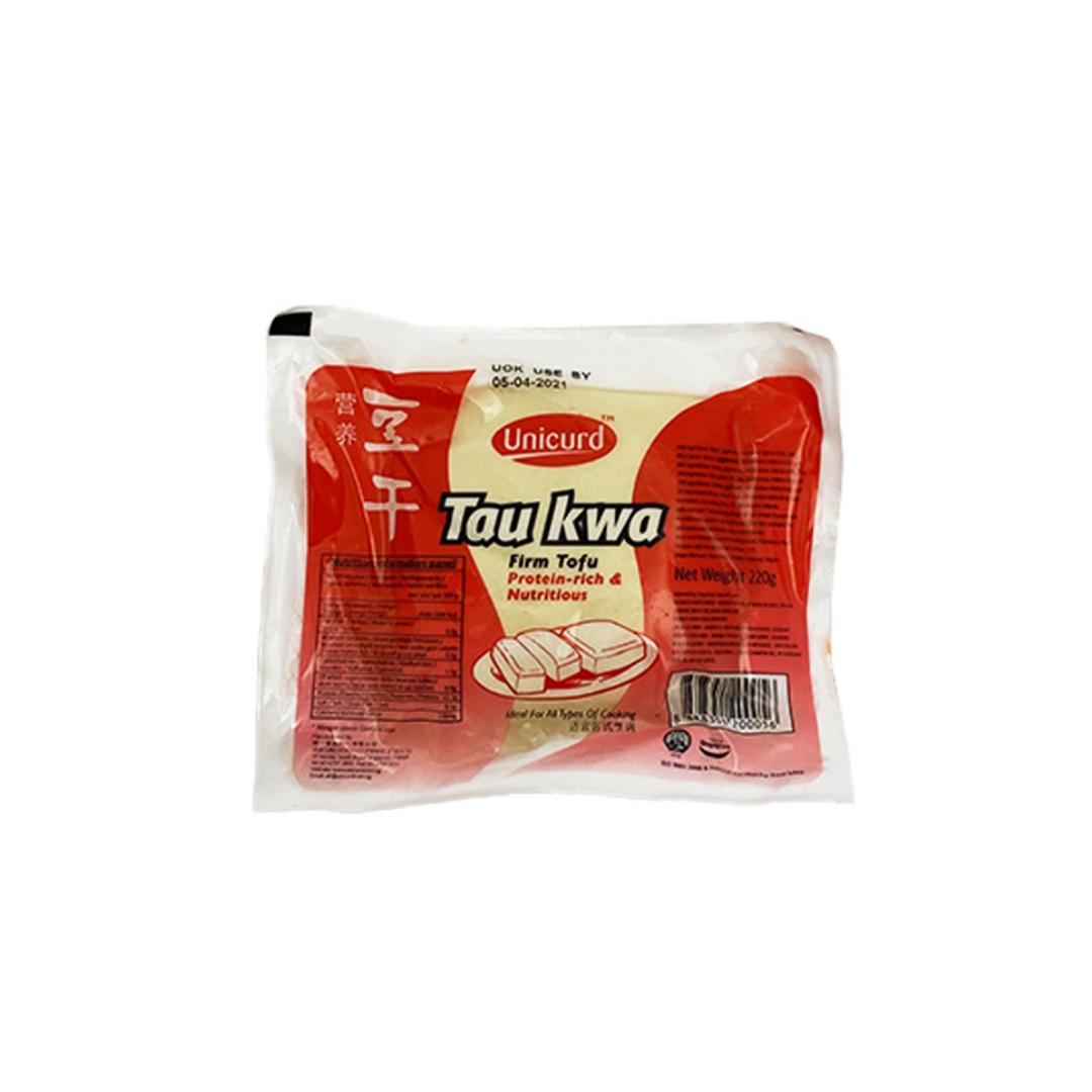 Unicurd Tau Kwa (Soy Bean Cake) 220gr | London Grocery
