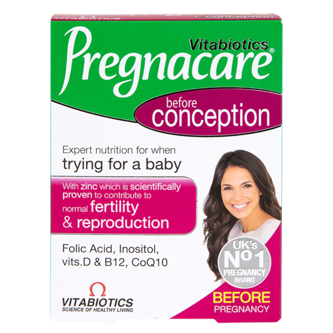 Buy Vitabiotics Pregnacare Conception 30 Tablets | London Grocery