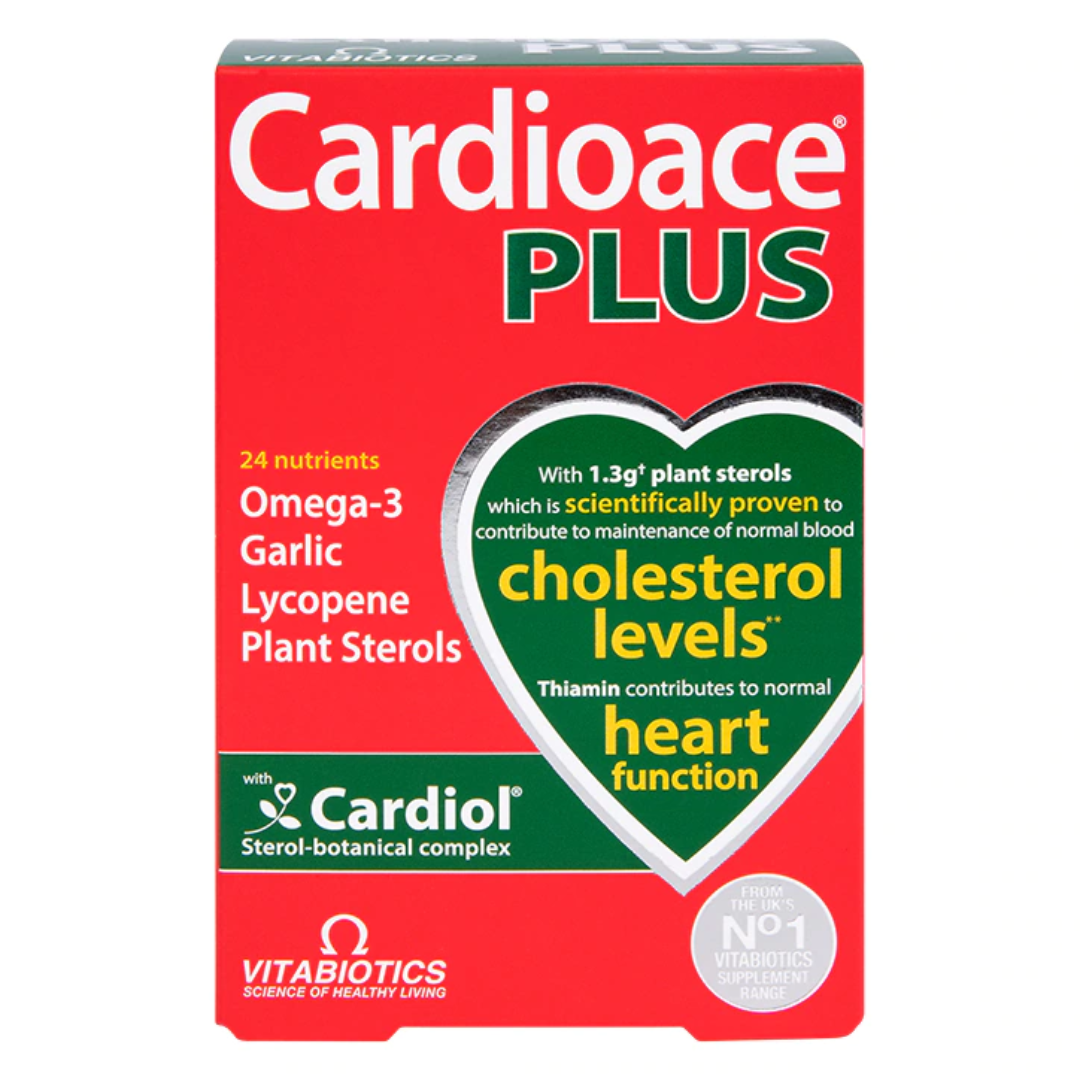 Buy Vitabiotics Cardioace Plus 60 Capsules | London Grocery