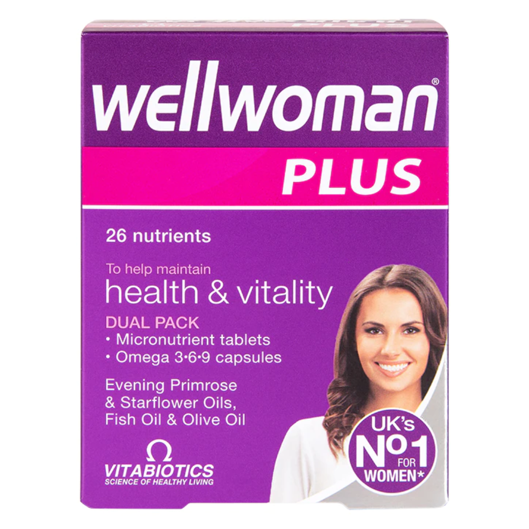 Buy Vitabiotics Wellwoman Plus Omega 369 56 Tablets | London Grocery