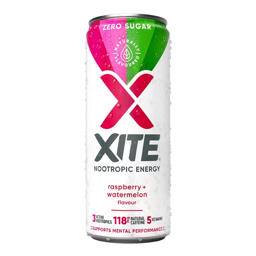 Buy XITE Energy Raspberry & Watermelon 330ml | London Grocery