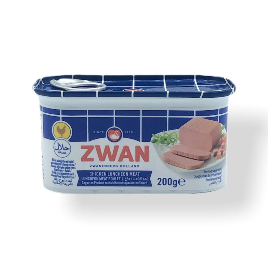 Buy Zwan Chicken Luncheon Meat 12 x 200g | London Grocery
